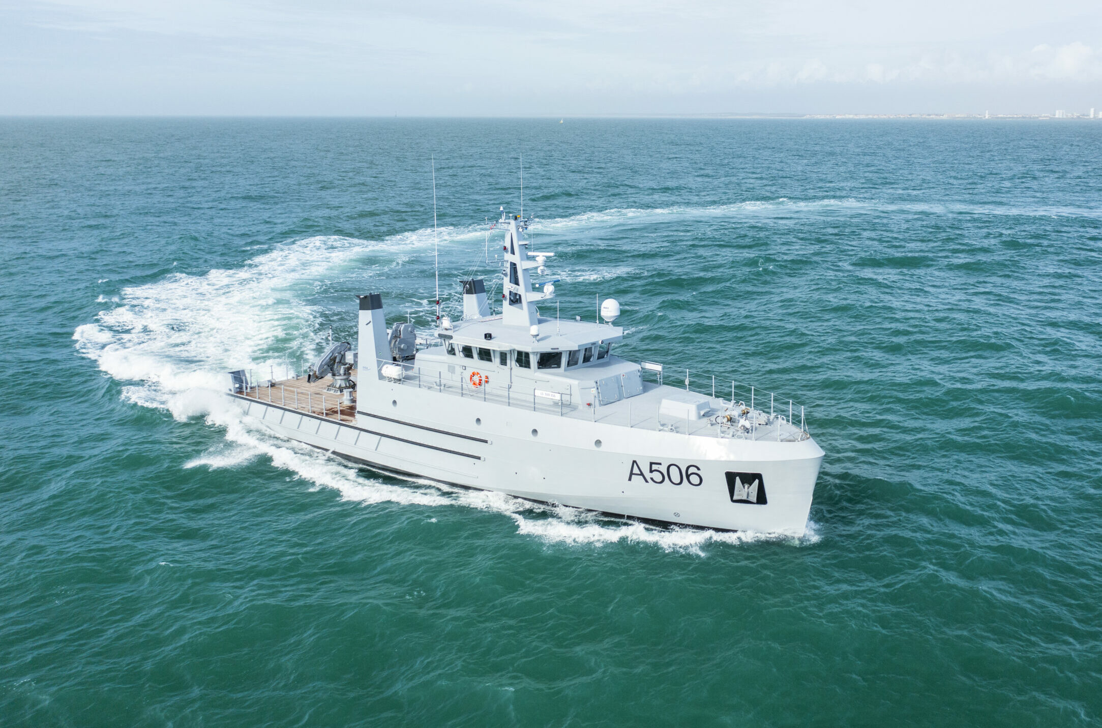 OCEA DELIVERS AN OSV 115 FOR THE NIGERIAN NAVY